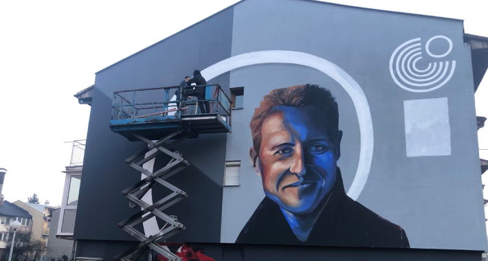 Sarajevo Michaelu Schumacheru za rođendan poklonilo mural