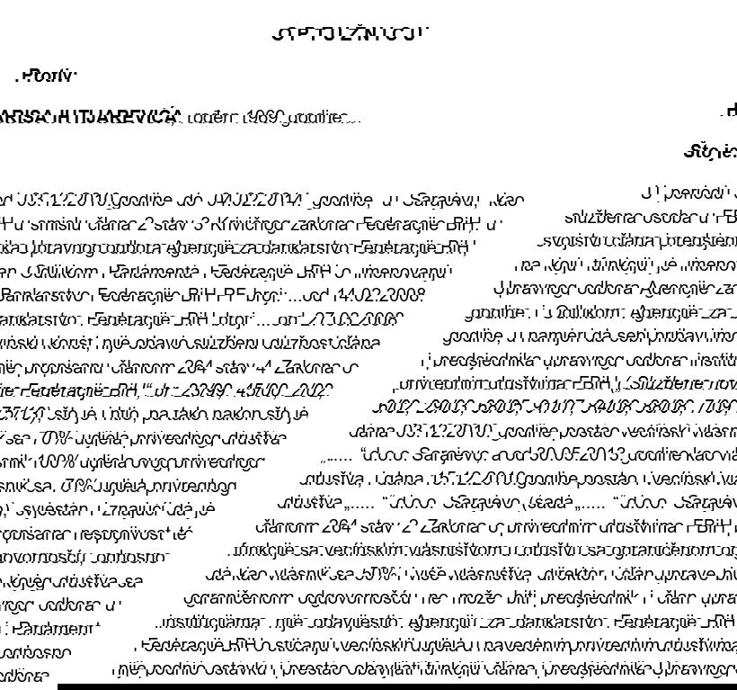 Šta stoji u optužnici protiv Harisa Ihtijarevića za djela koja je ...