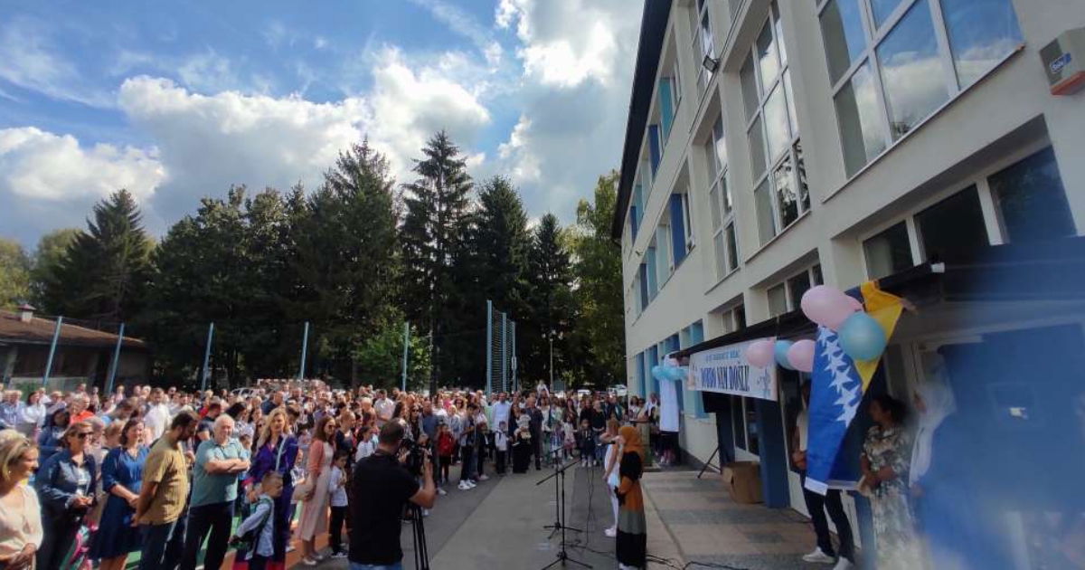 OŠ Harmani II jedina škola u Bihaću koja je primila pet odjeljenja prvačića