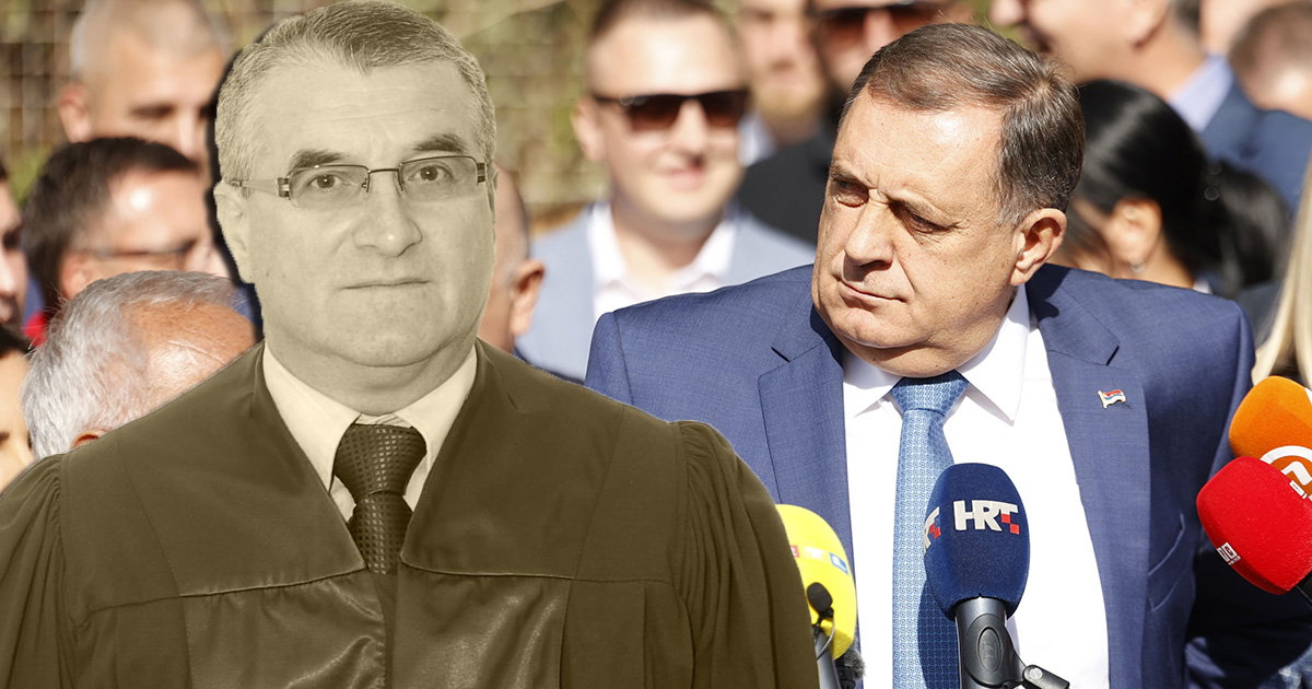 Ovo je sudija koji će suditi Miloradu Dodiku