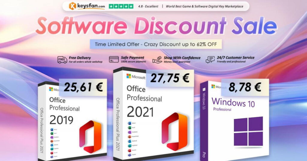 An amazing shop to buy software keys - Keysfan Discount Sale is in the ...