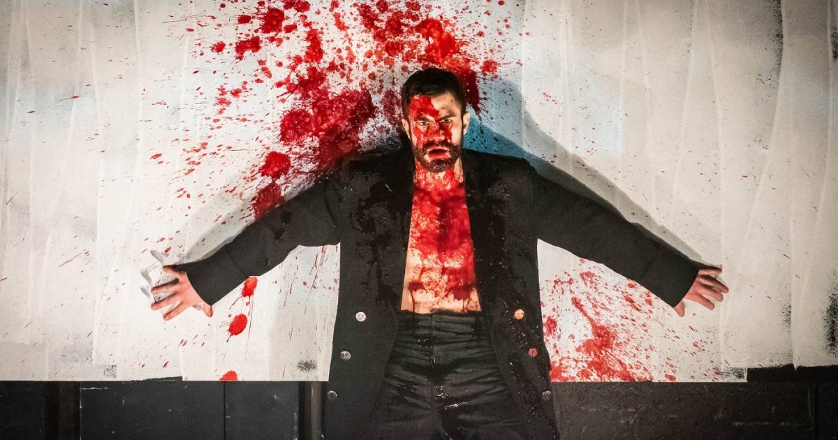 Dramska predstava "Car Edip" na sceni Narodnog pozorišta u Sarajevu