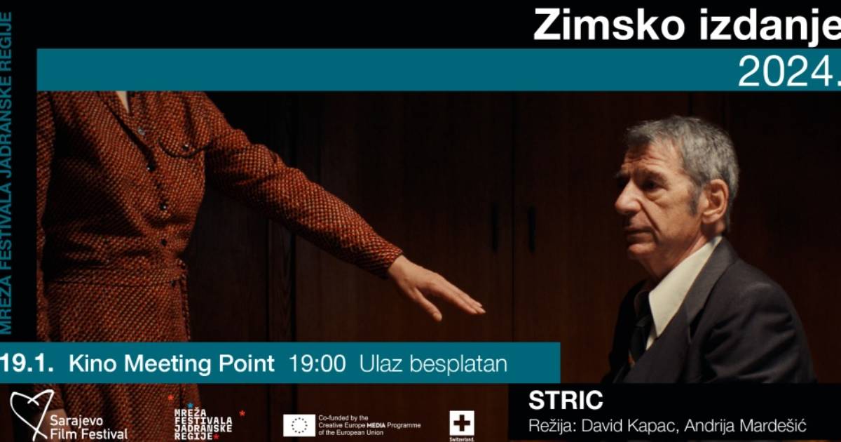 SFF: Besplatna projekcija filma "Stric" u kinu Meeting Point u Sarajevu