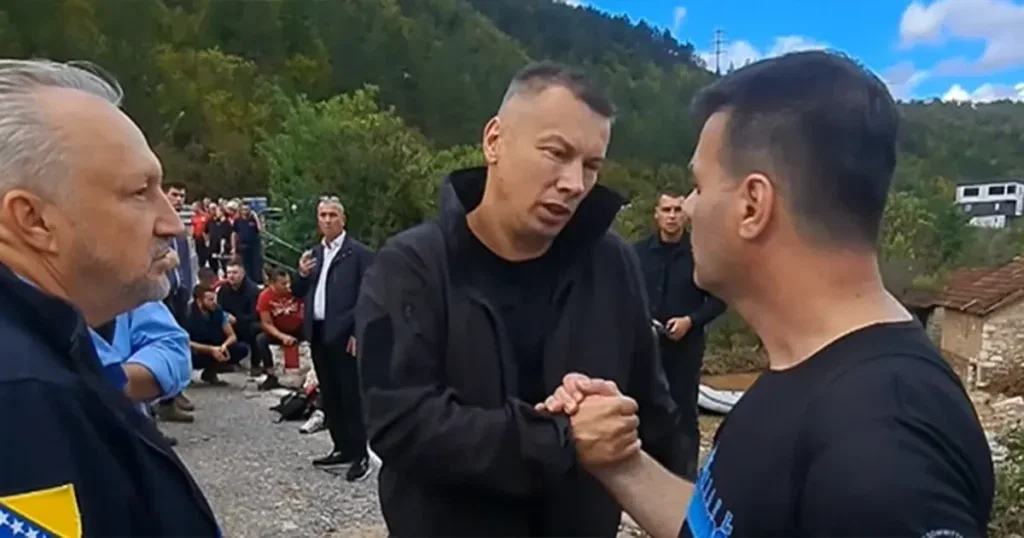 Nešić stigao u Jablanicu: "Ako treba lopata ili krampa, ja ću uzet ...