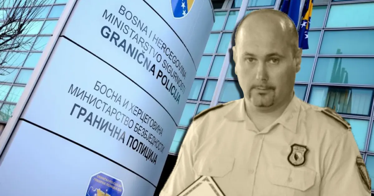 Osuđeni policajac nikada nije prekinuo radni odnos u Graničnoj policiji ...
