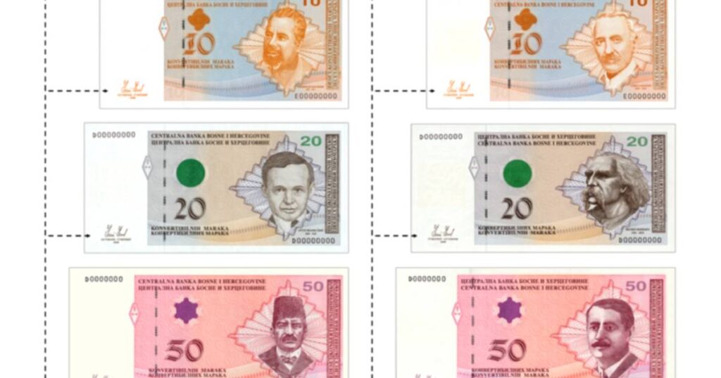 Koje novčanice ostaju u upotrebi, a koje se povlače