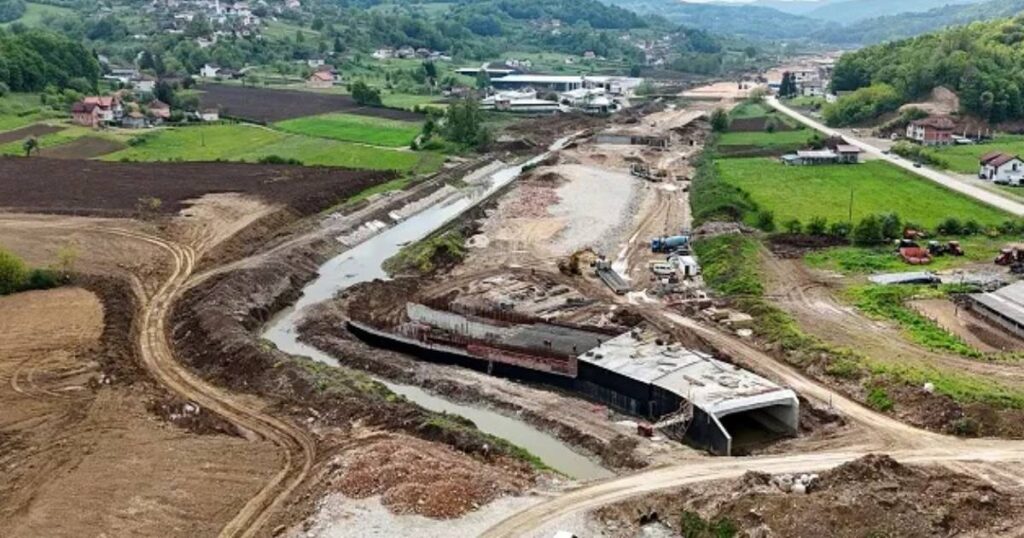 Veliki radovi kod Tešnja, izmjestit će rijeku da prođe autoput