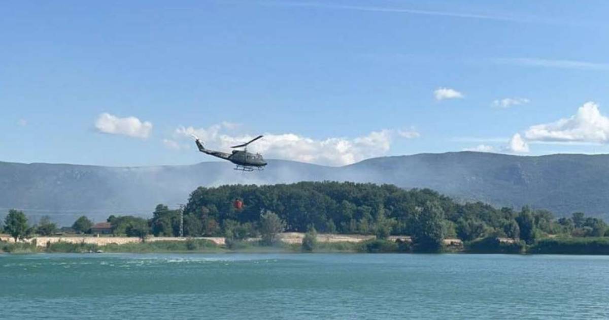 Helez: Helikopter Oružanih snaga BiH stiže u pomoć Mostaru