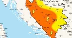 Stiže nevrijeme u BiH: Grmljavina, jaki udari vjetra i bujične poplave