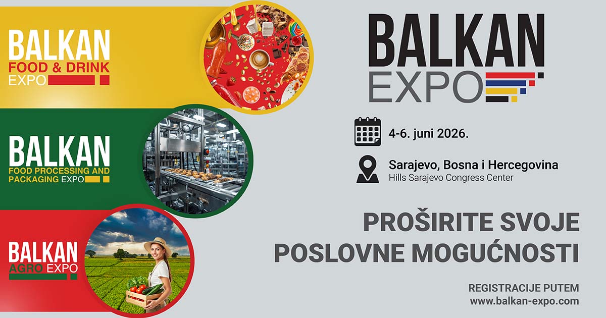 Sajam hrane Balkan Expo 2026 očekuje više od 100 izlagača